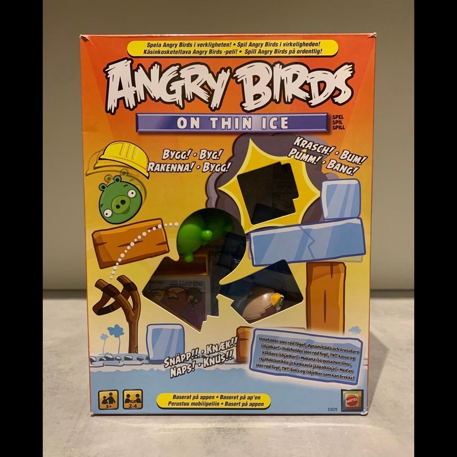 Angry Birds On Thin Ice - Spel - Fysiskt brädspel | Köp på Tradera ...