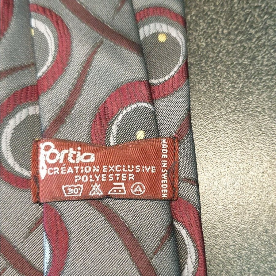 Portio grå slips | Köp på Tradera (708180996)