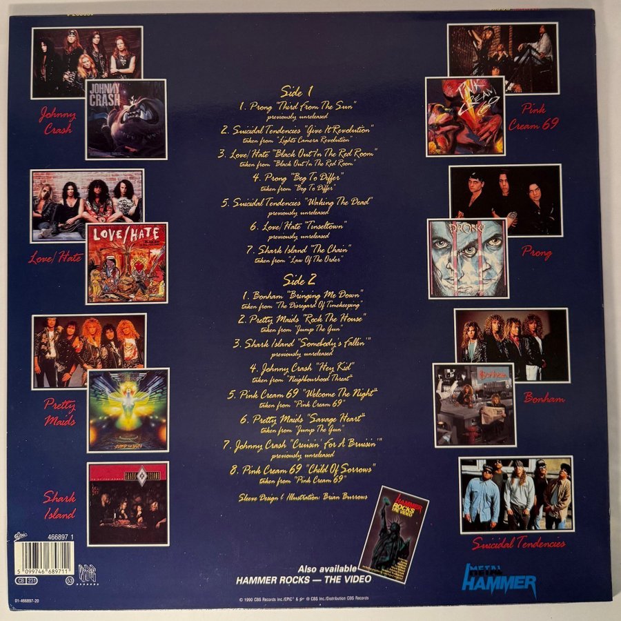 Hammer Rocks - Samlings LP | Köp på Tradera (714040054)