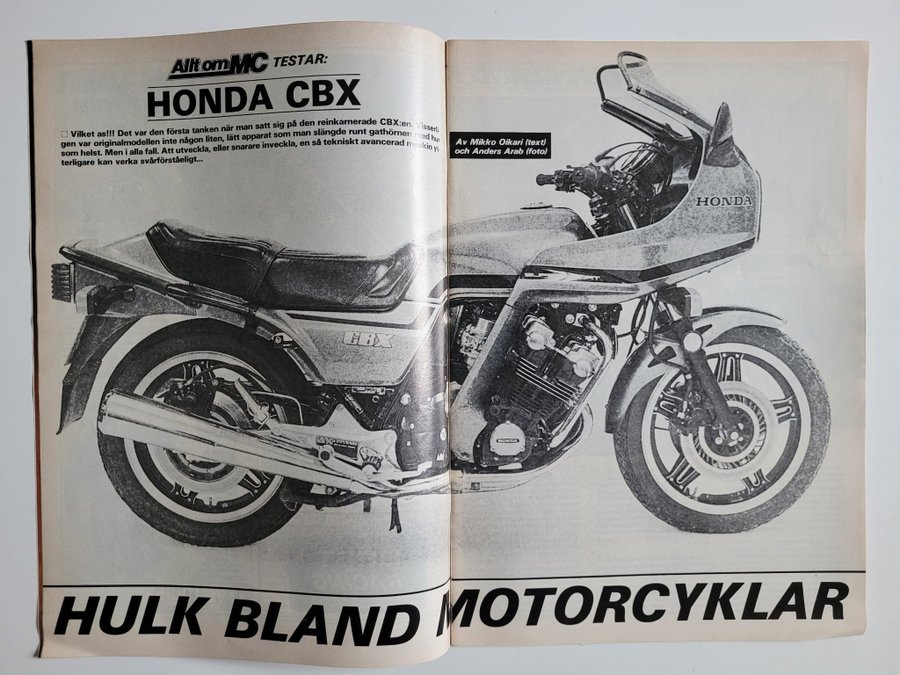 Allt om MC - Motorcykeltidning från Januari 1982 | Köp på Tradera ...