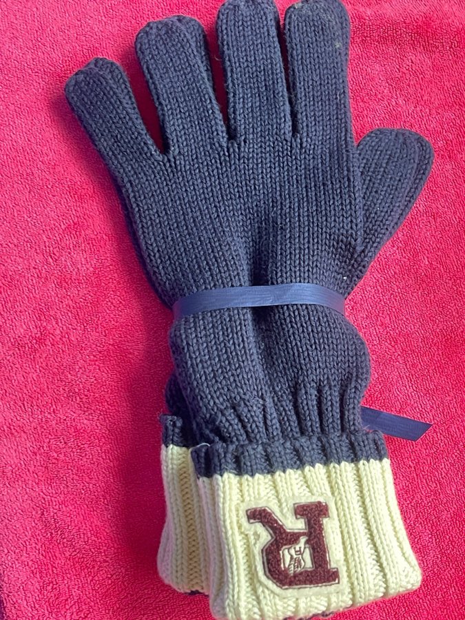 Polo Ralph Lauren blå, vita, gula handskar | Köp på Tradera (707095300)
