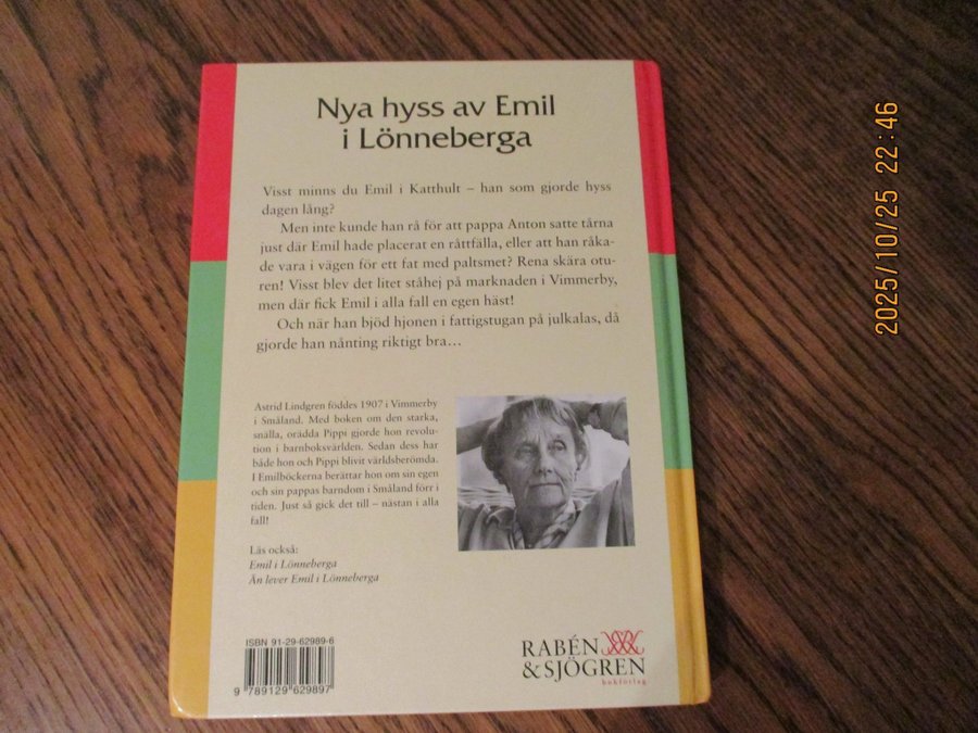 Nya hyss av Emil i Lönneberga - Astrid Lindgren | Köp på Tradera ...
