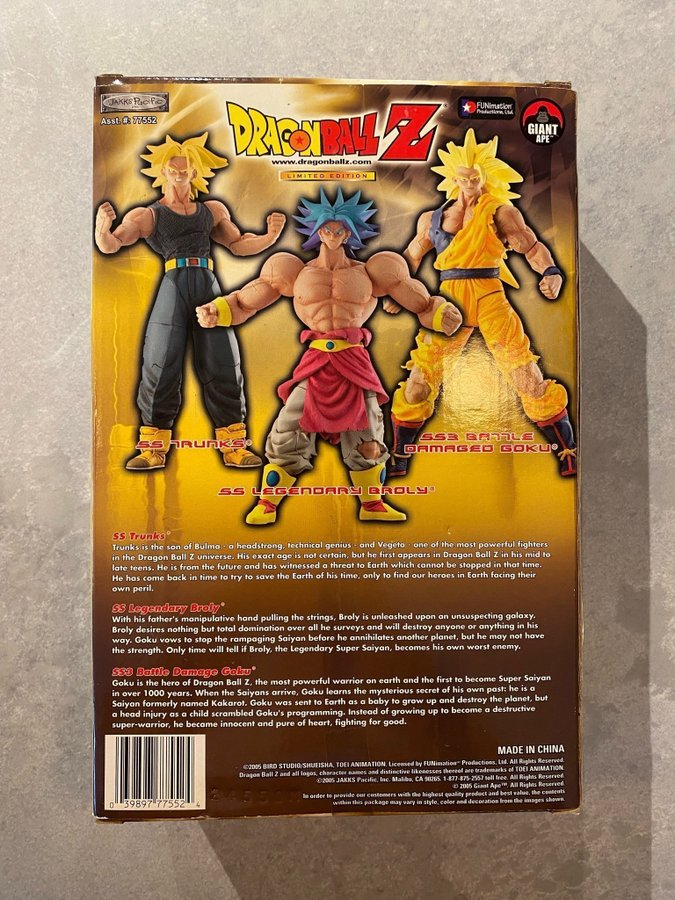 Dragonball Z Movie Collection - SS Legendary Br.. | Köp på Tradera ...