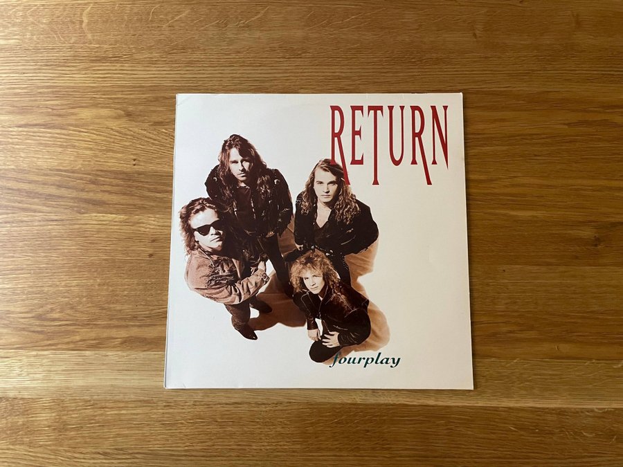 Return – Fourplay LP Columbia Norway 1991 NM/VG+ | Köp på Tradera (705446716)