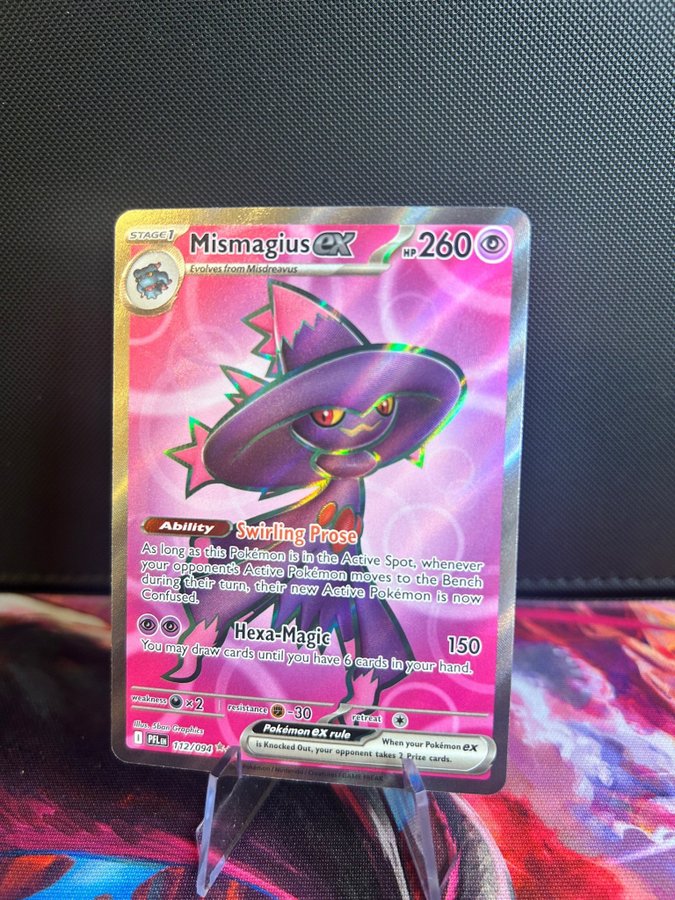 Pokémon Card – Mismagius ex – Phantasmal Flames | Köp på Tradera ...