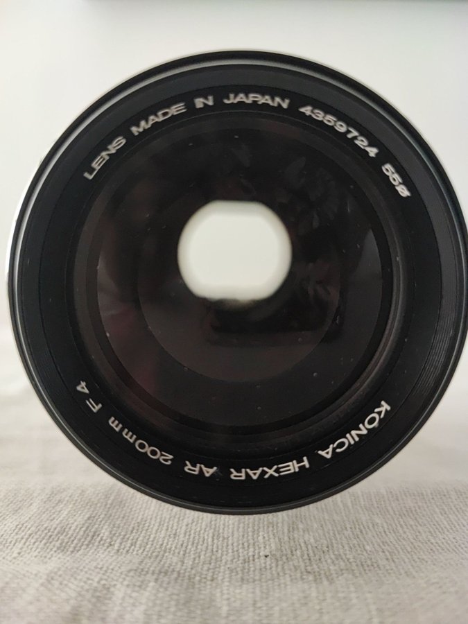Konica Hexar AR 200mm f/4 Objektiv | Köp på Tradera (735375009)