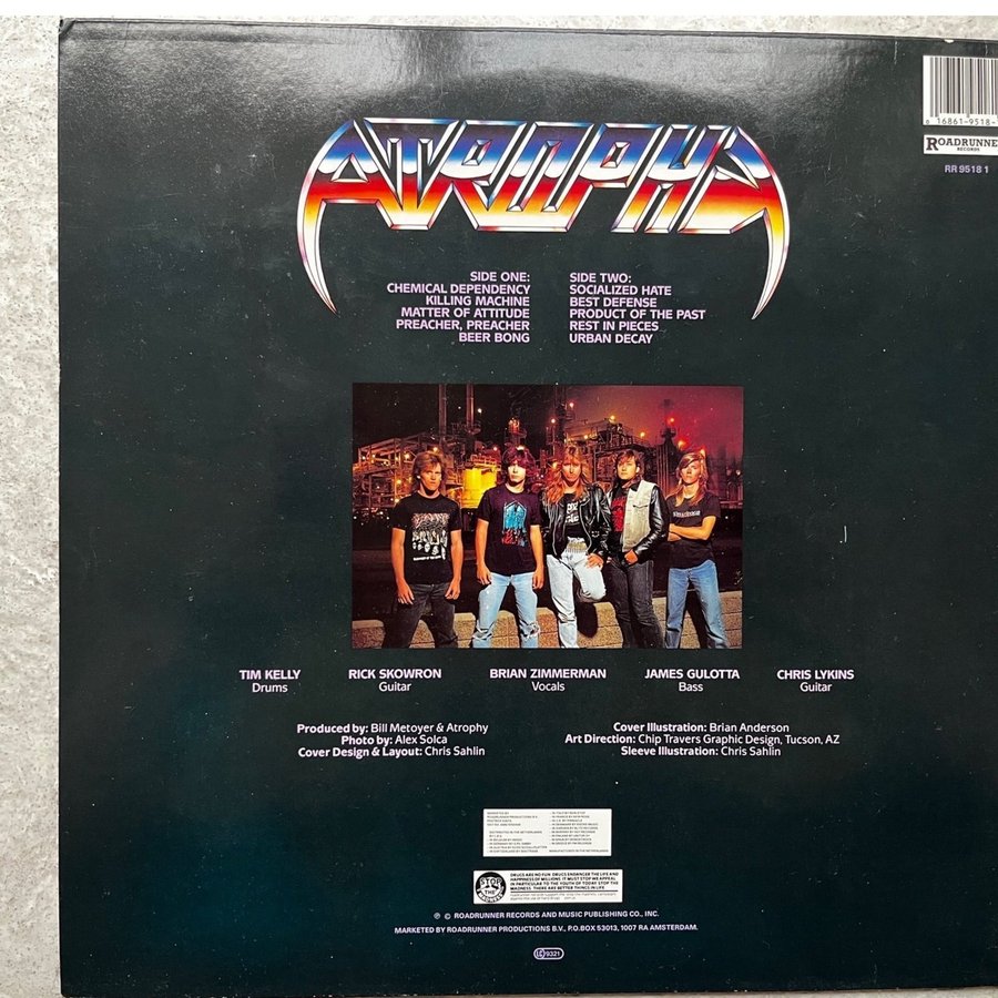 Se produkter som liknar Atrophy- Socialized Hate LP på Tradera (690241207)