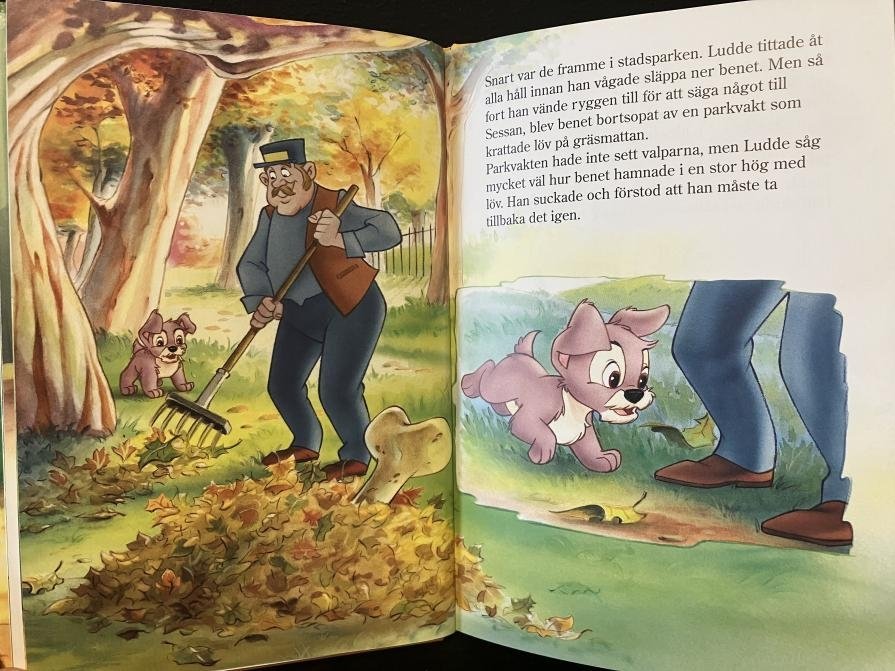 Bok - Disney Ludde och det stora benet | Köp på Tradera (609759685)