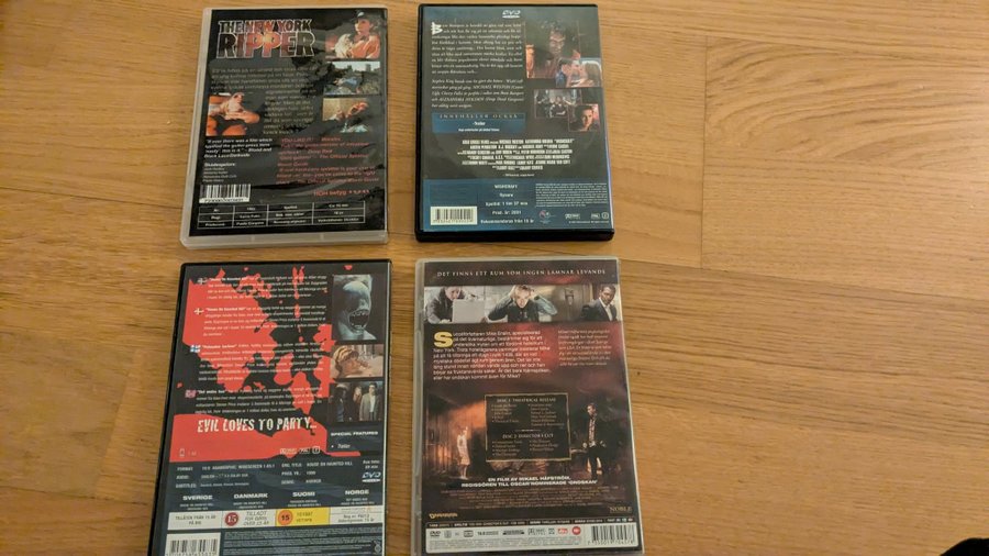 DVD-filmer: The New York Ripper, Wishcraft, Hou.. | Köp på Tradera ...