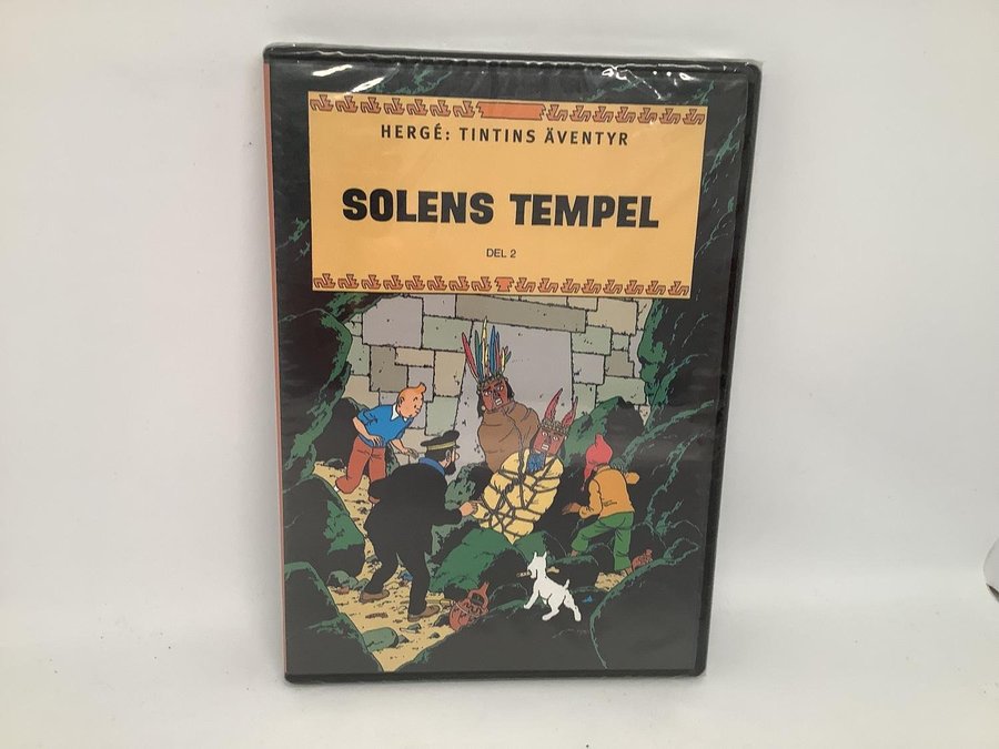 Tintin - Solens Tempel del 2 DVD | Köp på Tradera (583359597)