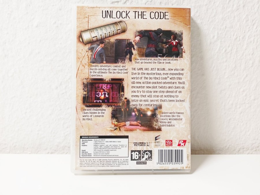 The Da Vinci Code PC Spel DVD Dataspel Datorspe.. | Köp på Tradera (711634205)