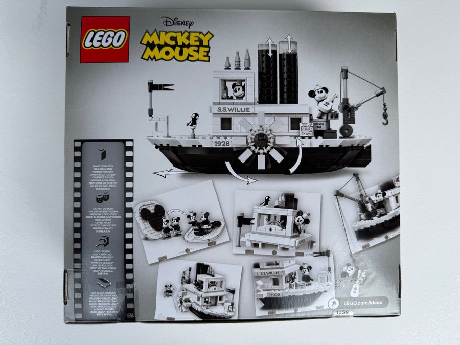LEGO Ideas 21317 Musse Pigg Ångbåten Willie | Köp på Tradera (735088401)