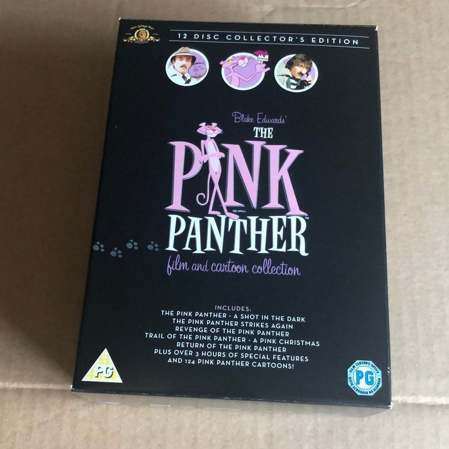 The Pink Panther - Film and Cartoon Collection .. | Köp på Tradera ...
