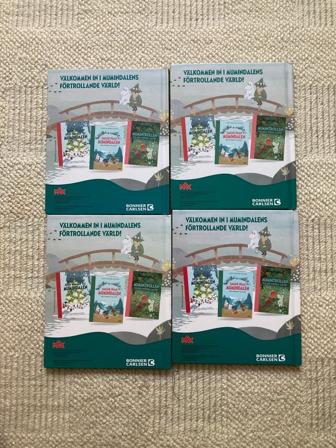 Mumin- fyra böcker- av Tove Jansson | Köp på Tradera (633798170)