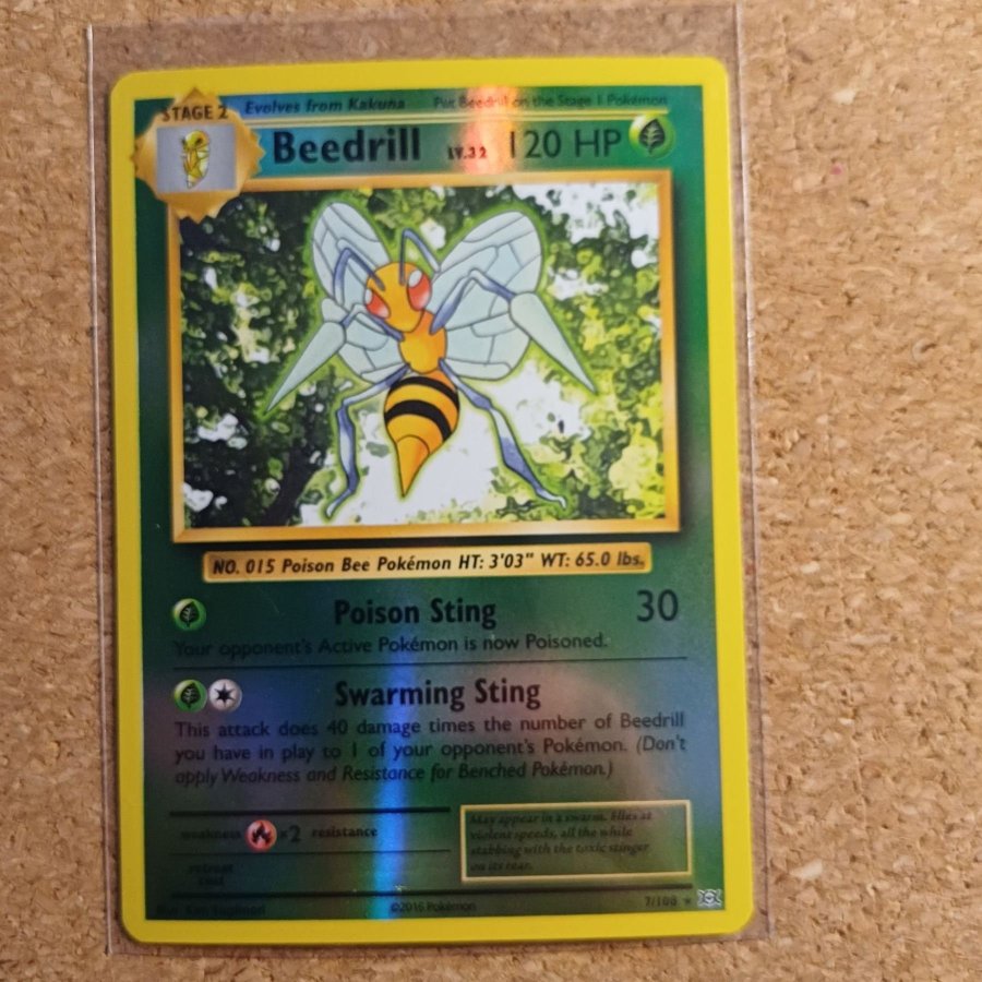 Beedrill 7/108 xy evolutions.. | Köp från I.H_Collector på Tradera ...