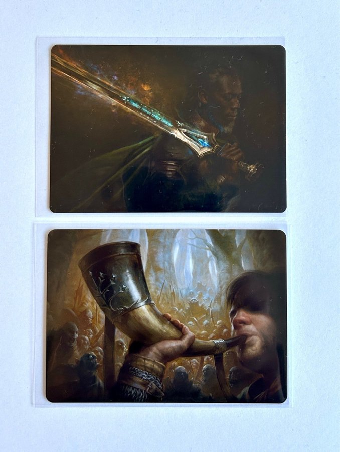 Magic The Gathering Lord of the Rings Art Series | Köp på Tradera ...