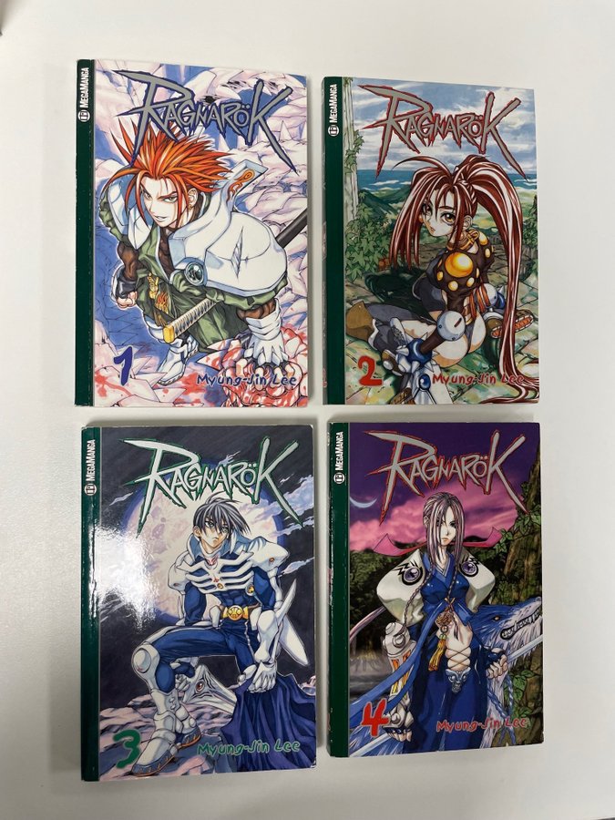 Ragnarök 1-4 på svenska, Myung-Jin Lee | Köp på Tradera (713991136)