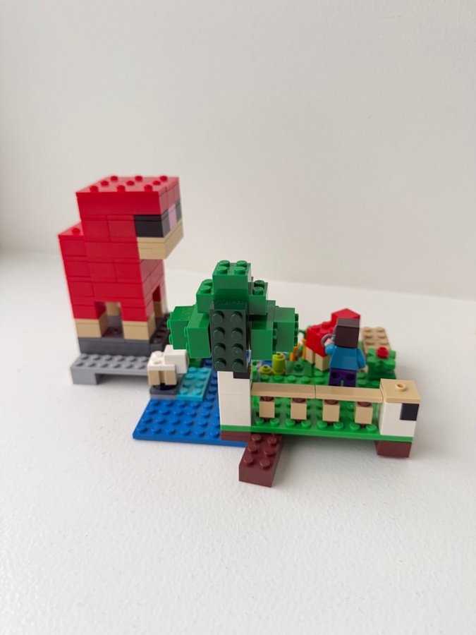 LEGO Minecraft The Wool Farm, Fårfarmen, Ullfar.. | Köp på Tradera ...