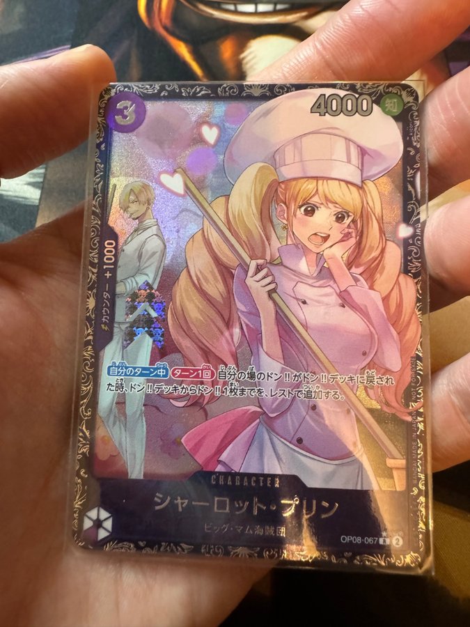 One Piece TCG - Charlotte Pudding OP08-067 seal.. | Köp på Tradera (712465557)