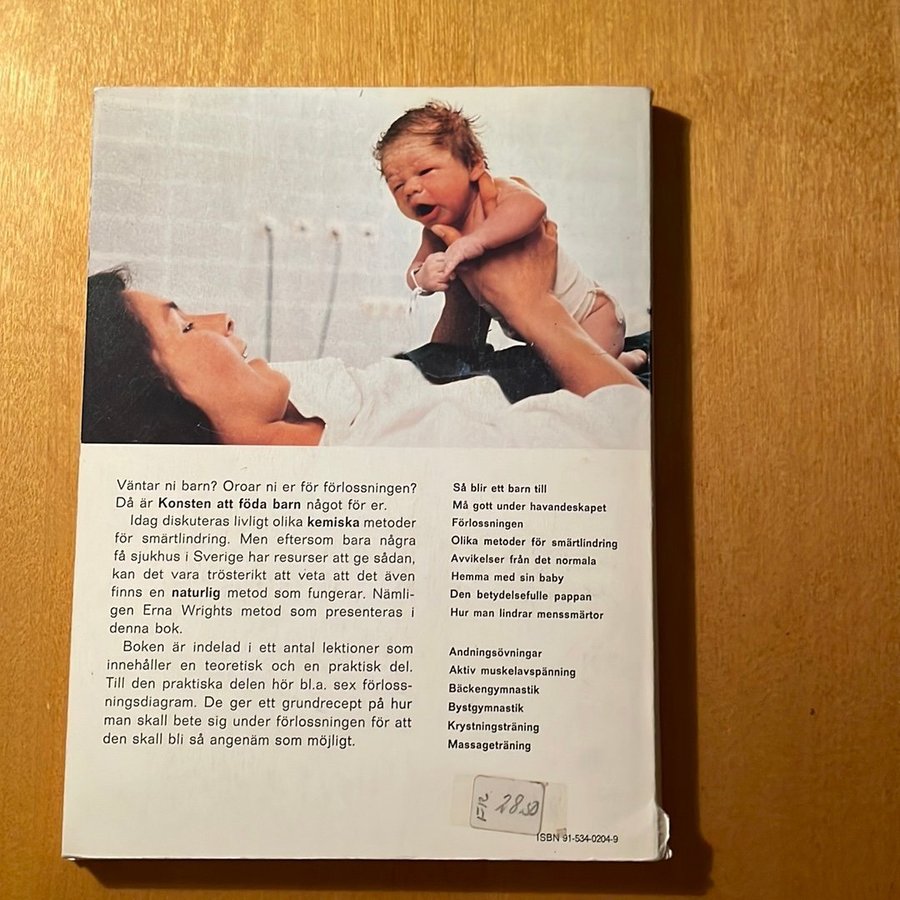 Konsten att föda barn av Erna Wright | Köp på Tradera (709511134)