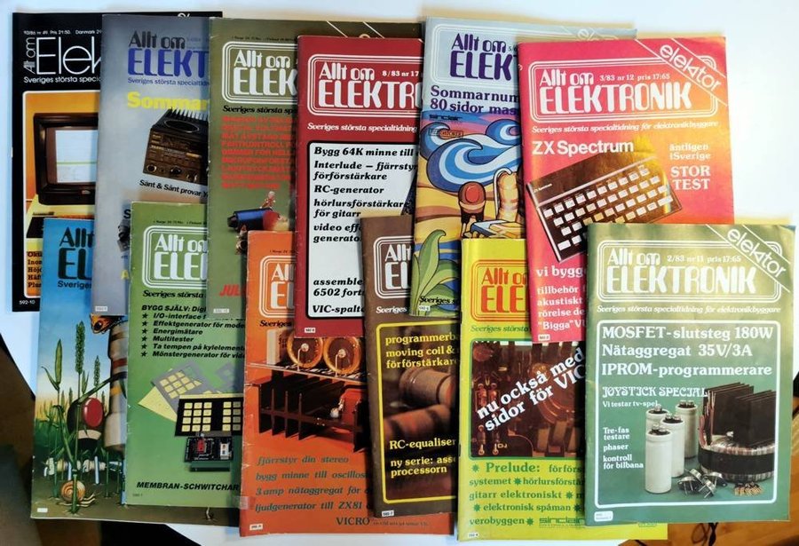 Elektor - Allt om elektronik | Köp på Tradera (713413801)