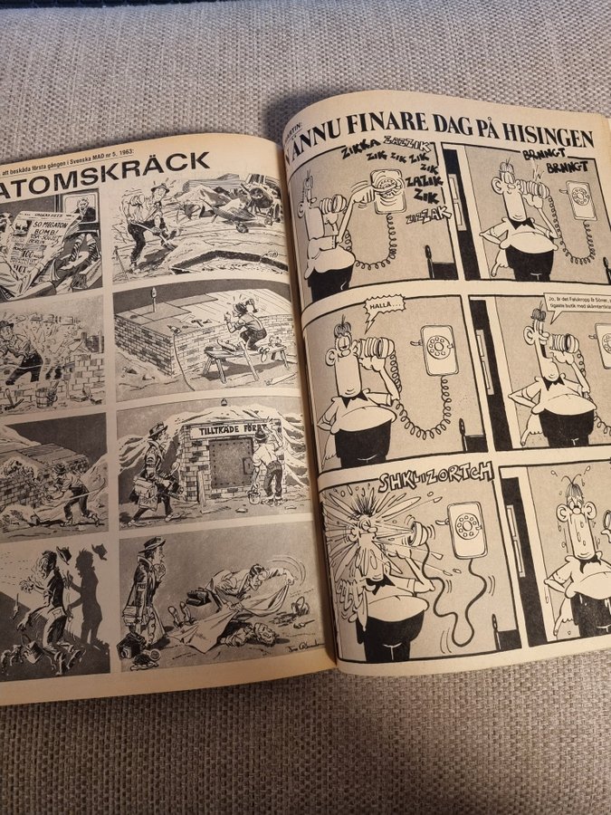 Svenska Mad:s 23:e Inbundna Årgång 1982 | Köp på Tradera (712063582)