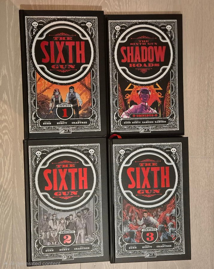 The Sixth Gun Omnibus 1-3 + Shadow Roads | Köp på Tradera (712095531)