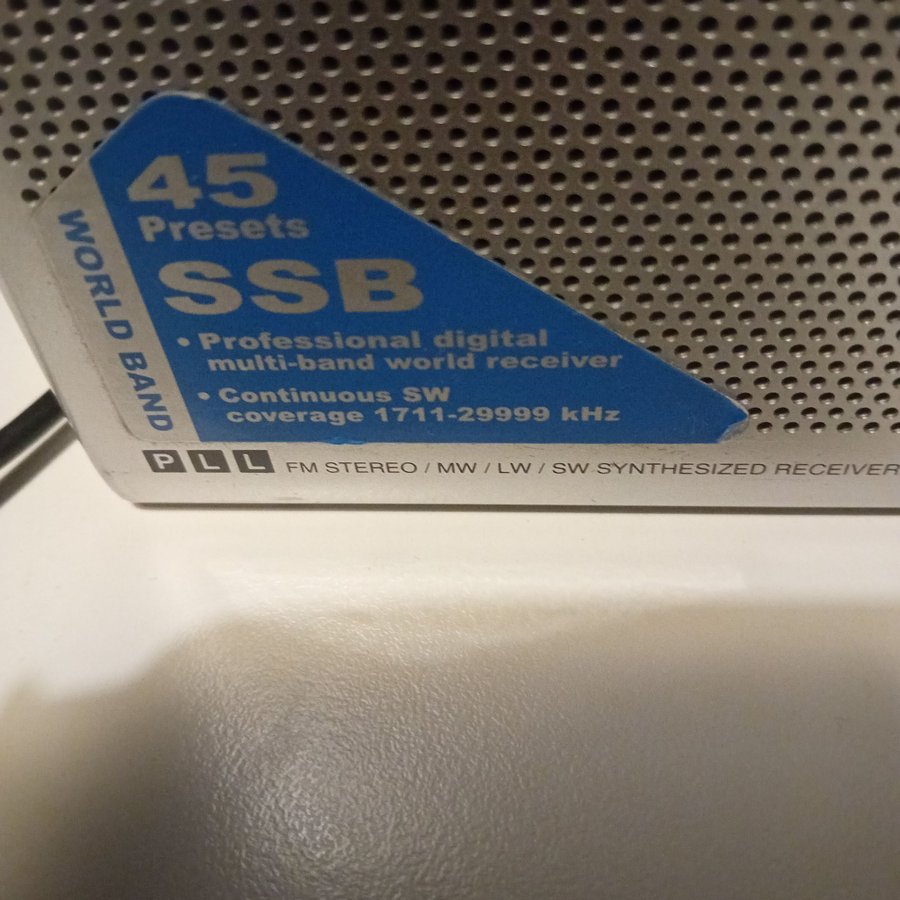 Sangean ATS 505 Radio. SSB receiver World Band | Köp på Tradera (708419871)