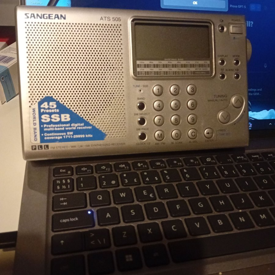 Sangean ATS 505 Radio. SSB receiver World Band | Köp på Tradera (708419871)