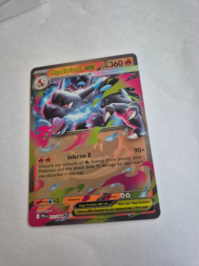 Mega Charizard X EX - Phantasmal Flames | Köp på Tradera (711992857)