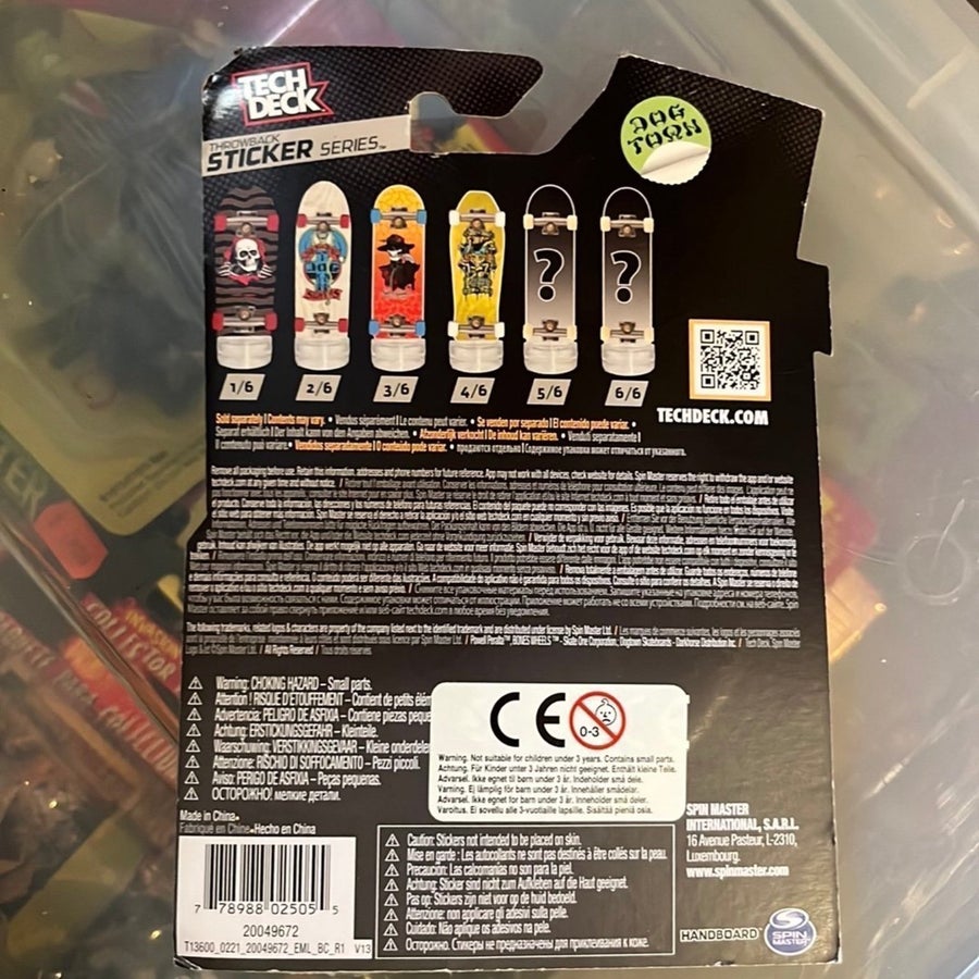 Tech Deck Black Label Sticker Series - Lucero s.. | Köp på Tradera ...