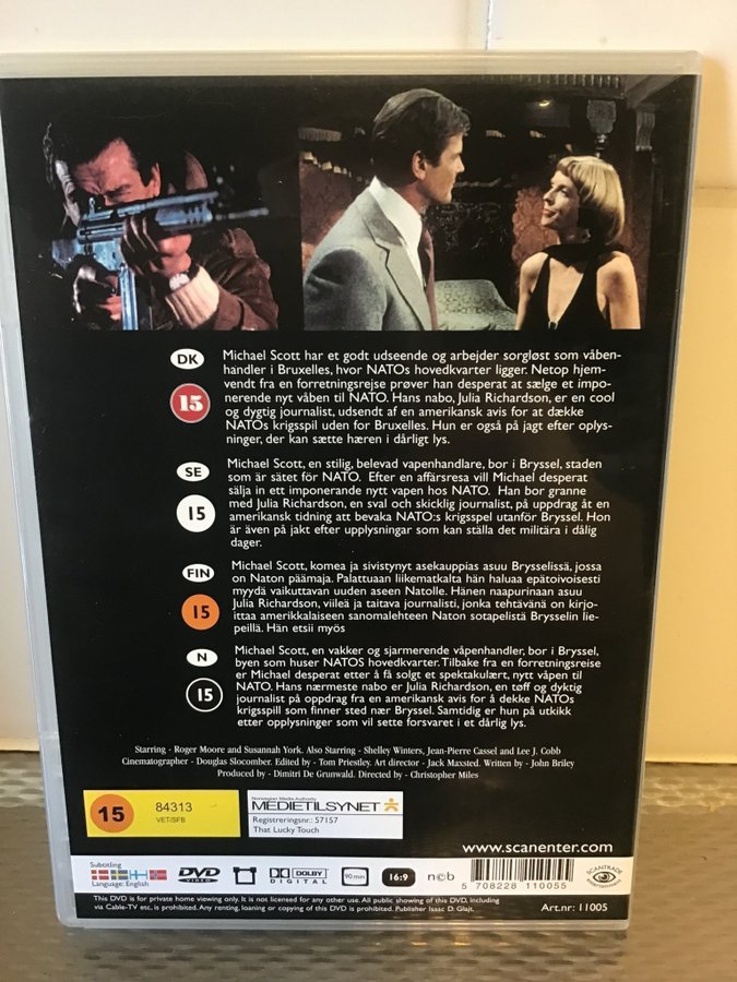 That Lucky Touch. Roger Moore, Susannah York, S.. | Köp på Tradera ...