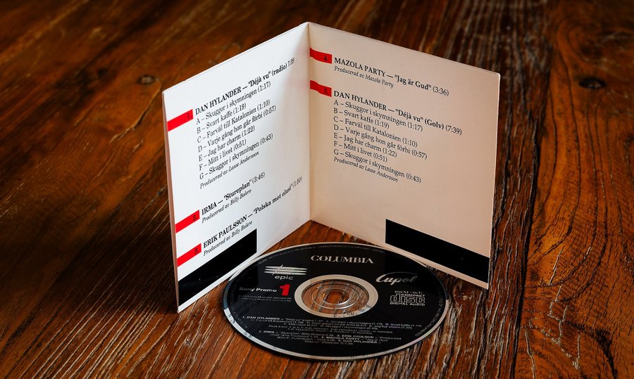 Promo-CD – 1991 – Dan Hylander, Irma, Mazola Pa.. | Köp på Tradera ...