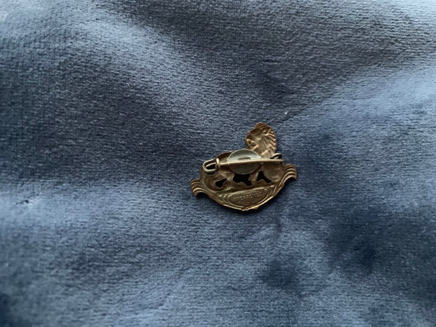 Pin nål brosch nålmärke SGF Lejon tre kronor br.. | Köp på Tradera ...