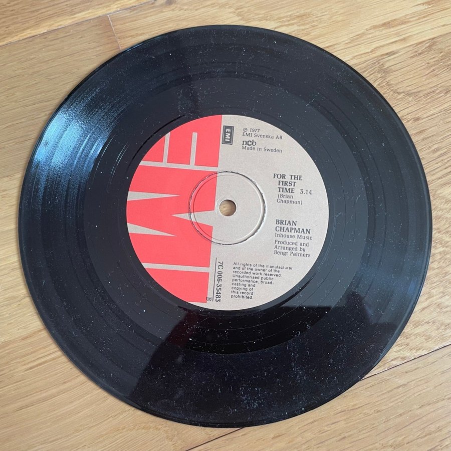 BRIAN CHAPMAN - SAVE ME, EP singel vinyl | Köp på Tradera (733075767)
