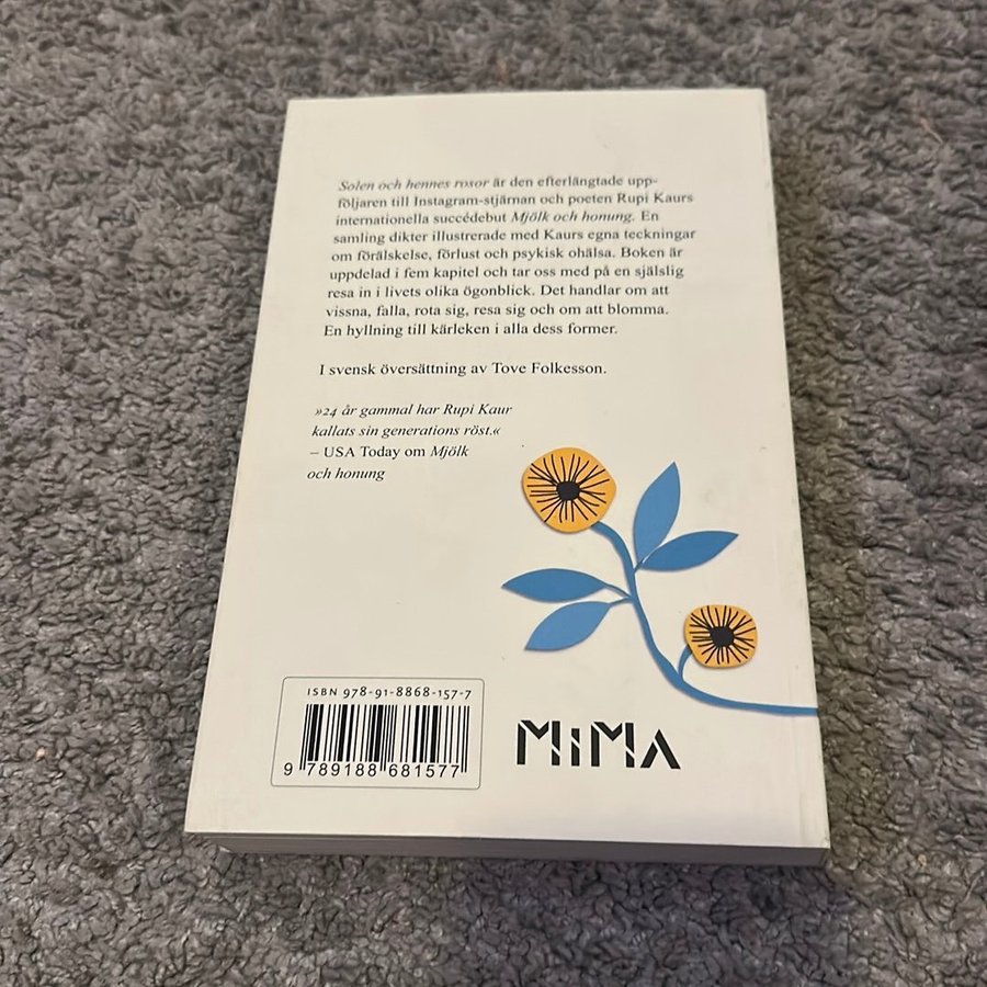 Rupi Kaur / Solen och hennes rosor | Köp på Tradera (699481400)