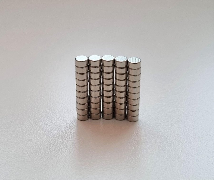 50 st Neodymium magneter (3x2 mm).. | Köp från Fyndgren på Tradera ...