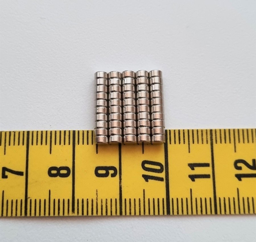 50 st Neodymium magneter (3x2 mm).. | Köp från Fyndgren på Tradera ...