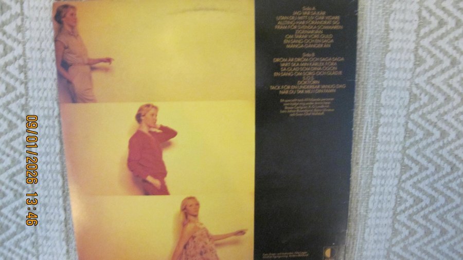 LP Agnetha Fältskog - Tio år med Agnetha+affisch | Köp på Tradera ...
