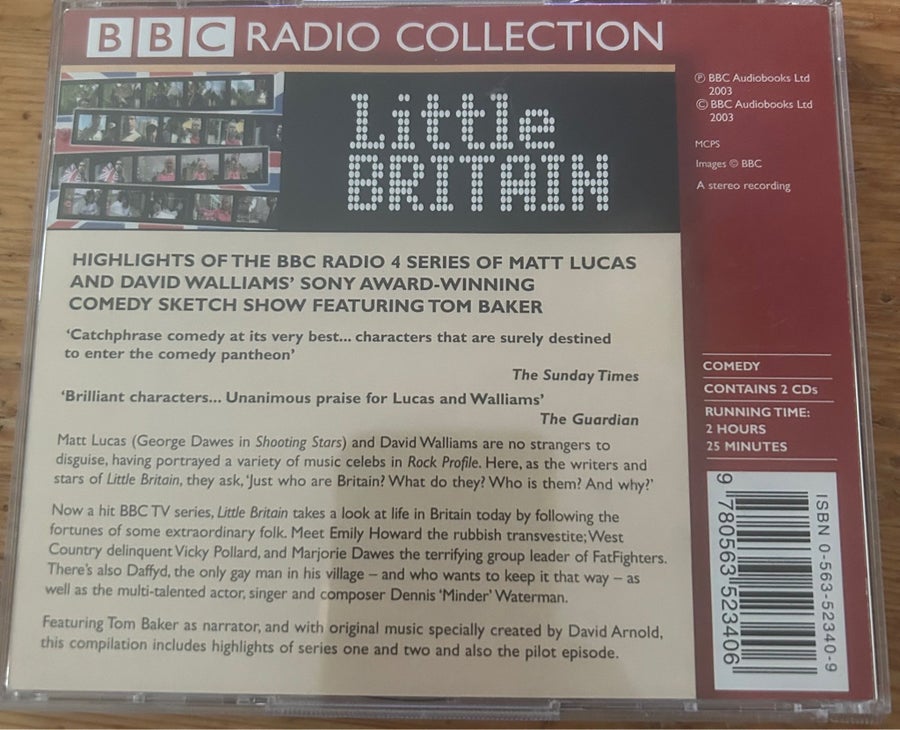 Se produkter som liknar Little Britain - BBC Radio Co.. på Tradera ...