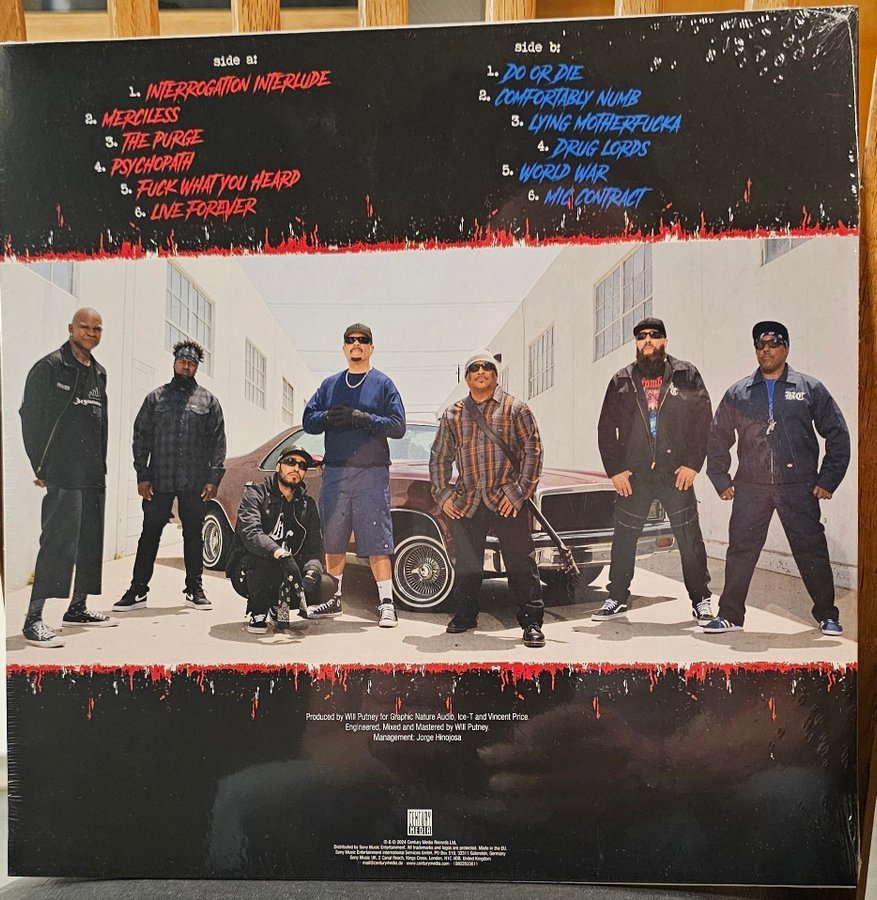 Body Count - Merciless (Red Blood Splatter LP) | Köp på Tradera (733284565)