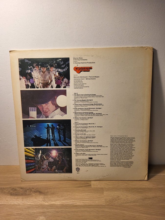 Vinyl: A Clockwork Orange (Original Soundtrack).. | Köp på Tradera ...