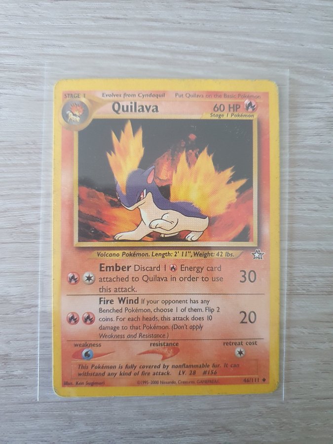 Quilava Vintage Pokemon | Köp på Tradera (710997091)