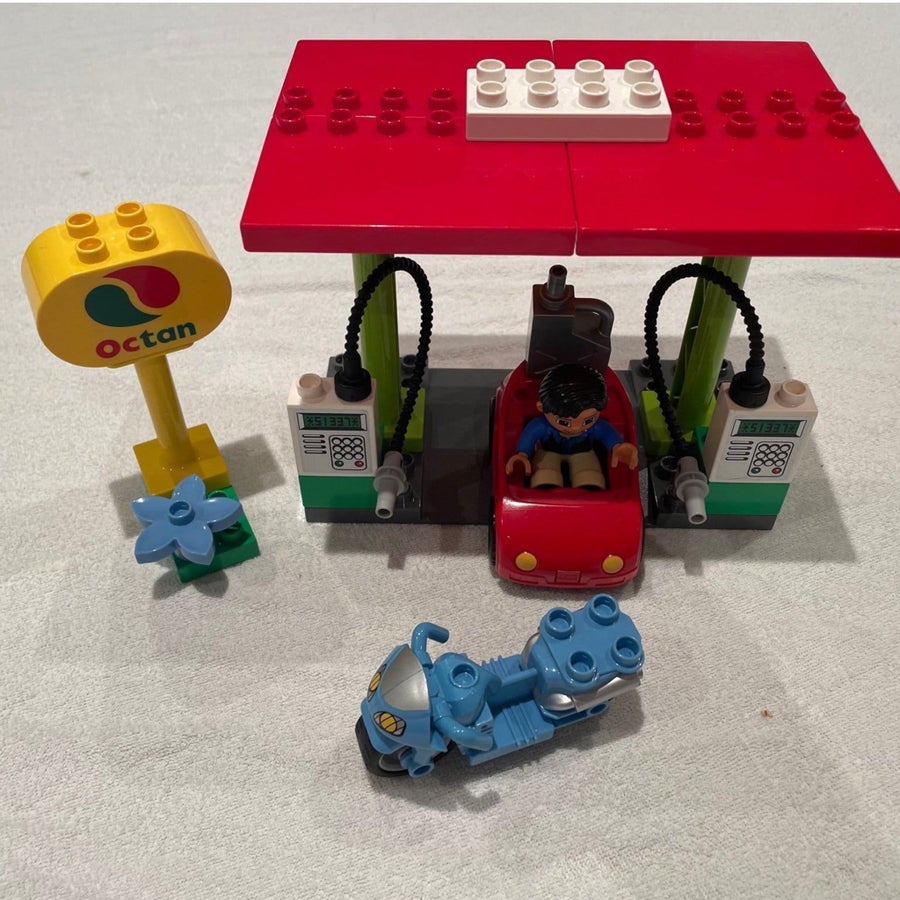 LEGO Duplo 6171 Butik och Bensinstation | Köp på Tradera (737662862)