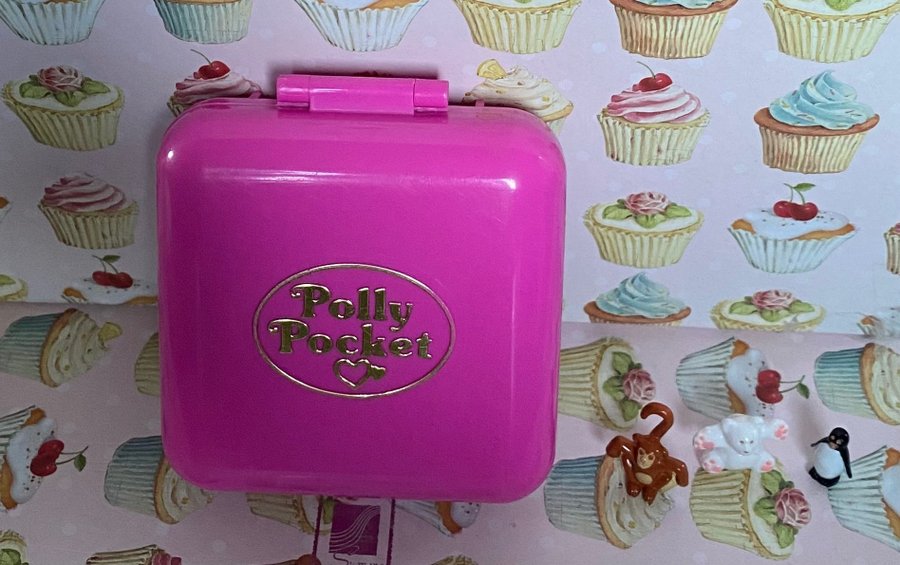 Super duper fin Polly Pocket Wild Zoo World Blu.. | Köp på Tradera ...