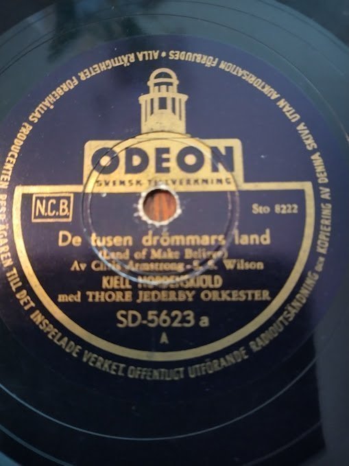 Odeon SD-5623: Kjell Nordenskiöld - De tusen dr.. | Köp på Tradera ...