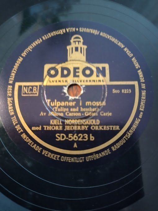 Odeon SD-5623: Kjell Nordenskiöld - De tusen dr.. | Köp på Tradera ...