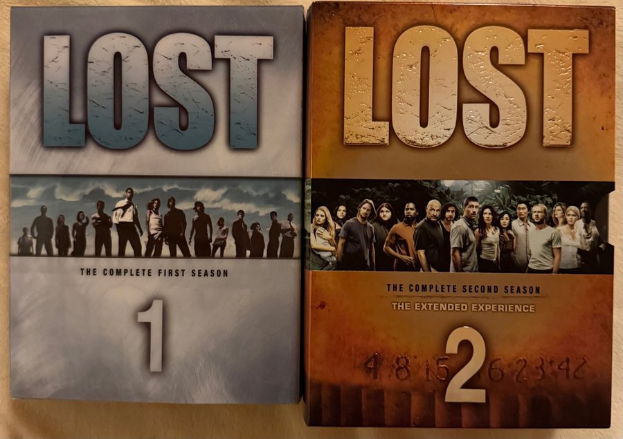 LOST DVD • Säsong 1-4 • USA/UK Mix • Mystery/Sc.. | Köp på Tradera ...