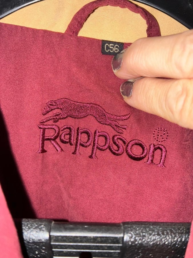 Stilren herr jacka från Rappson, vinröd, storle.. | Köp på Tradera ...