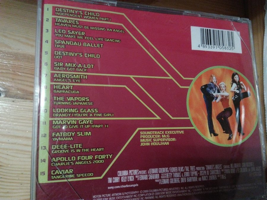 Charlie's Angels (Music From The Motion Picture.. | Köp på Tradera ...